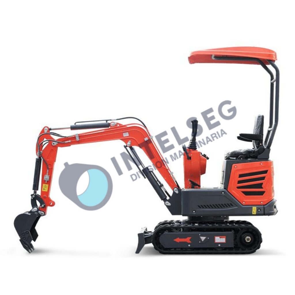 mini excavadora 1200 kg- Intelseg Maquinaria 1 año de garantía entrega ...