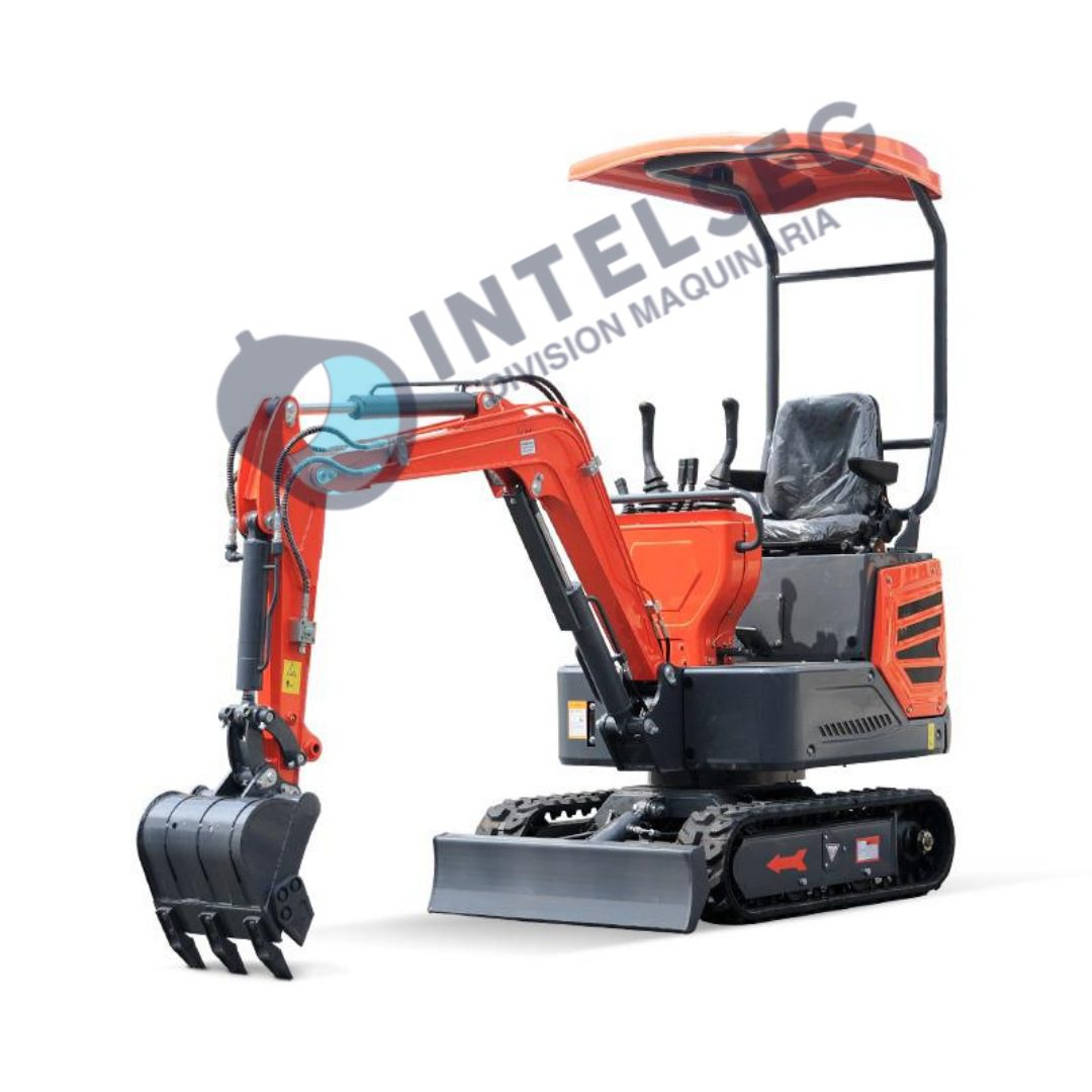 mini excavadora 1200 kg- Intelseg Maquinaria 1 año de garantía entrega ...