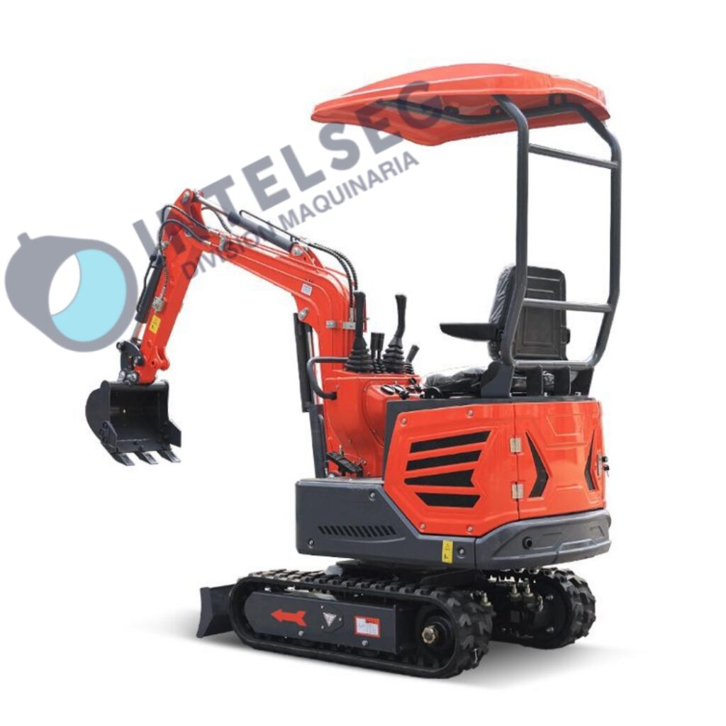 mini excavadora 1200 kg- Intelseg Maquinaria 1 año de garantía entrega ...