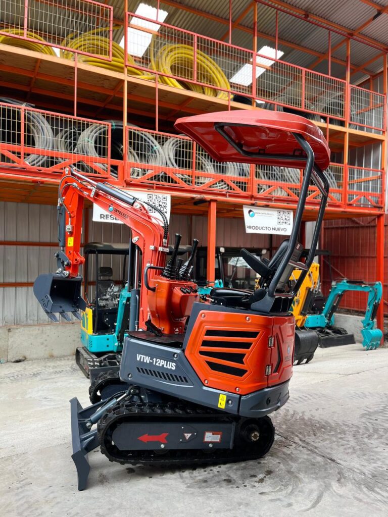 mini excavadora 1200 kg- Intelseg Maquinaria 1 año de garantía entrega ...